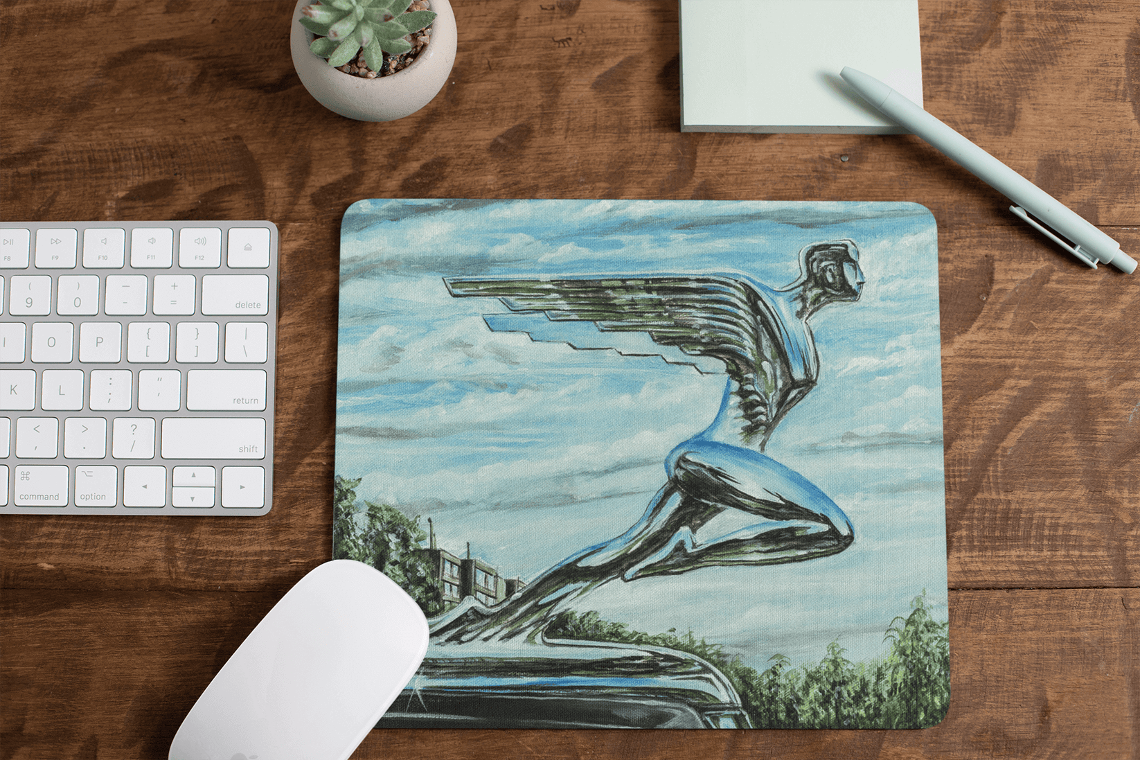 Flying High - MaddK Studio - Mouse pad – Horrible Designs