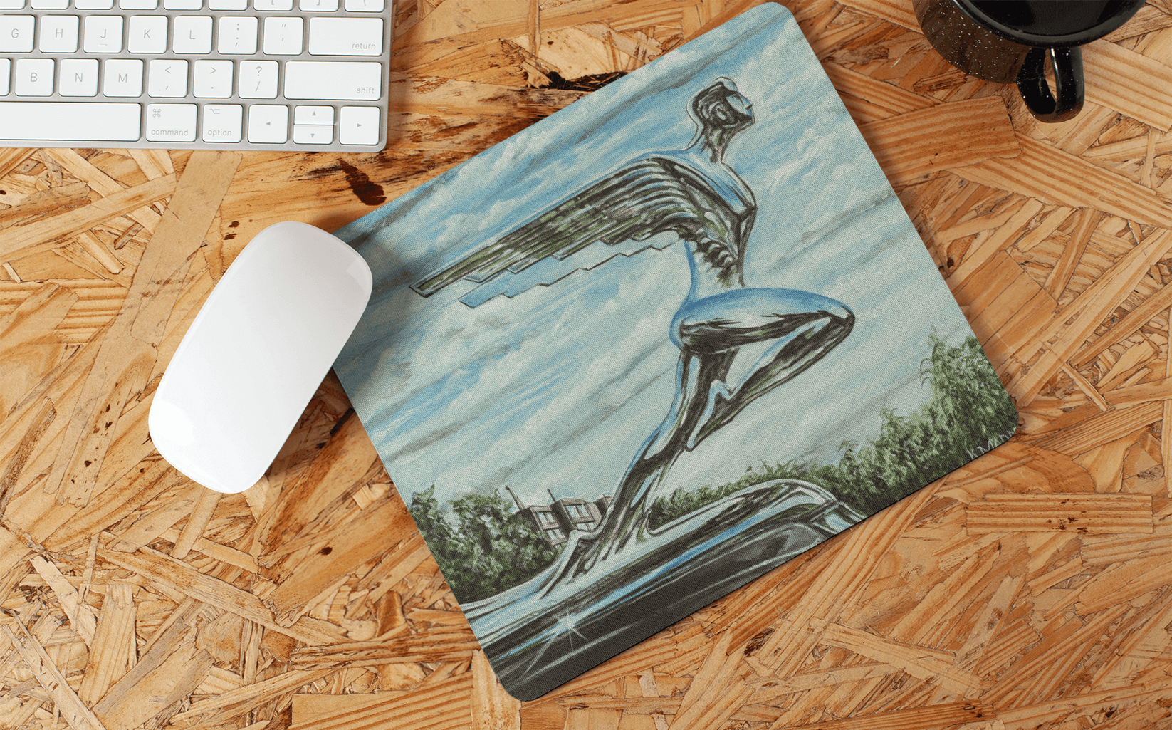 Flying High - MaddK Studio - Mouse pad – Horrible Designs