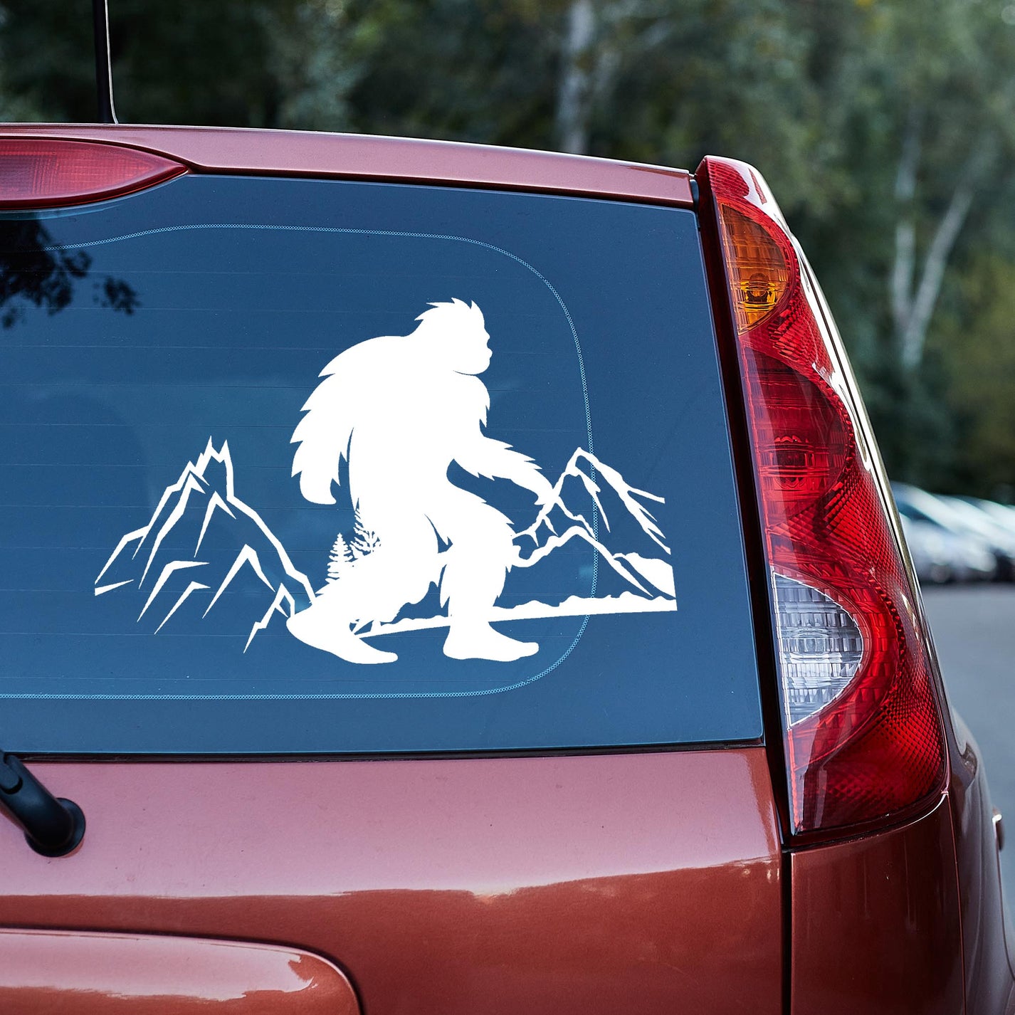 Bigfoot Vinyl decal – Horrible Designs