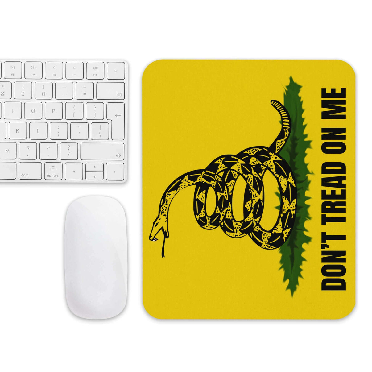 Don't tread on me - Mouse pad – Horrible Designs